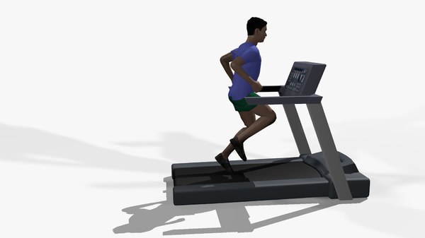 Man running treadmill animation 3D - TurboSquid 1535917