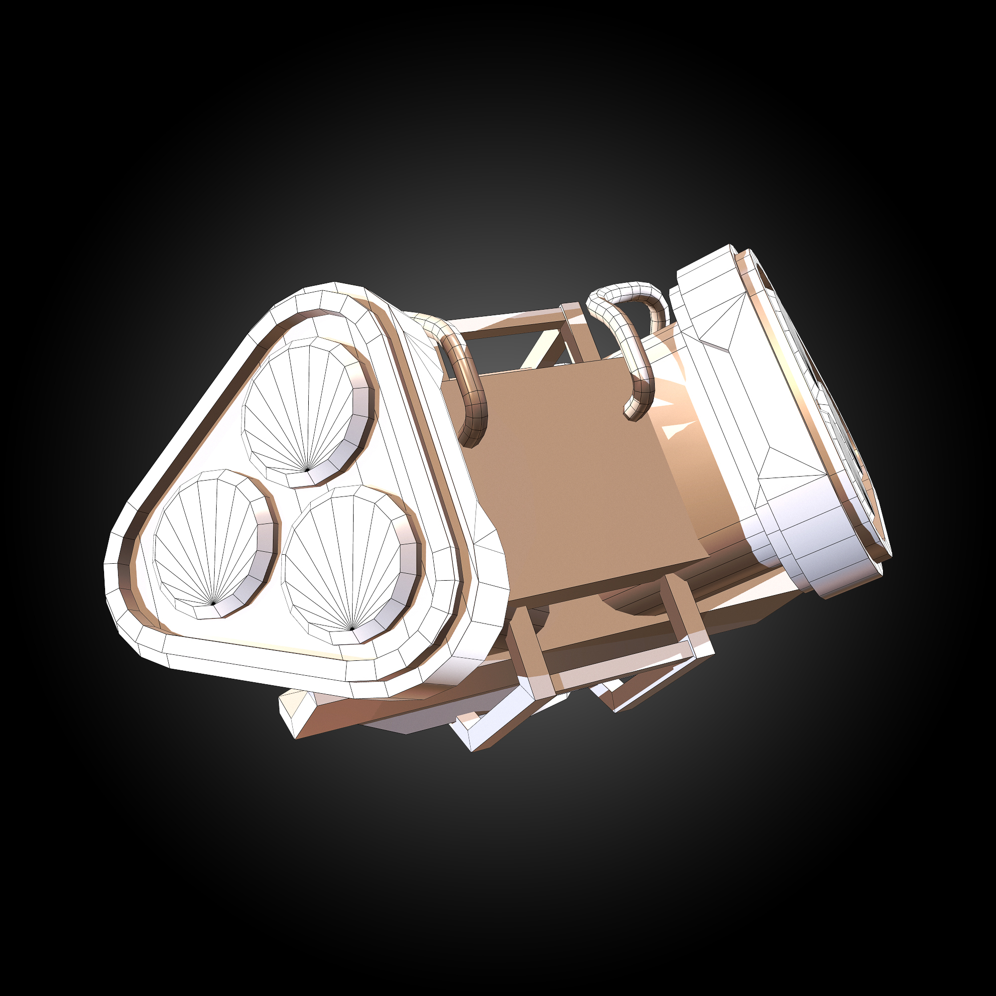 Maneuvering thruster 3D model - TurboSquid 1536054
