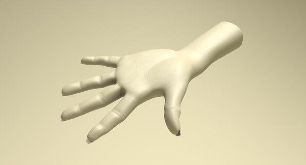 3D modeled hand model - TurboSquid 1536083