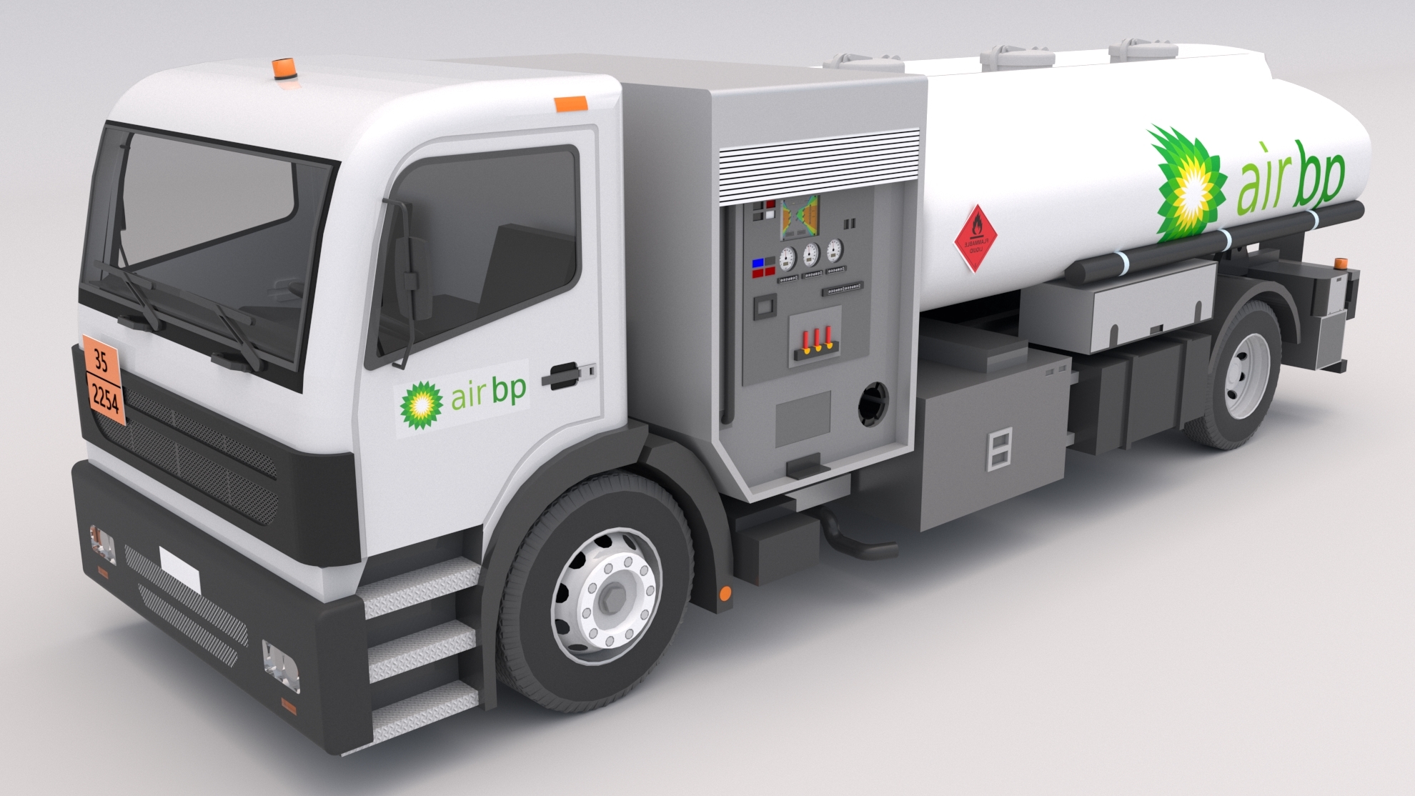 Fueler aircraft bp 3D model - TurboSquid 1536181