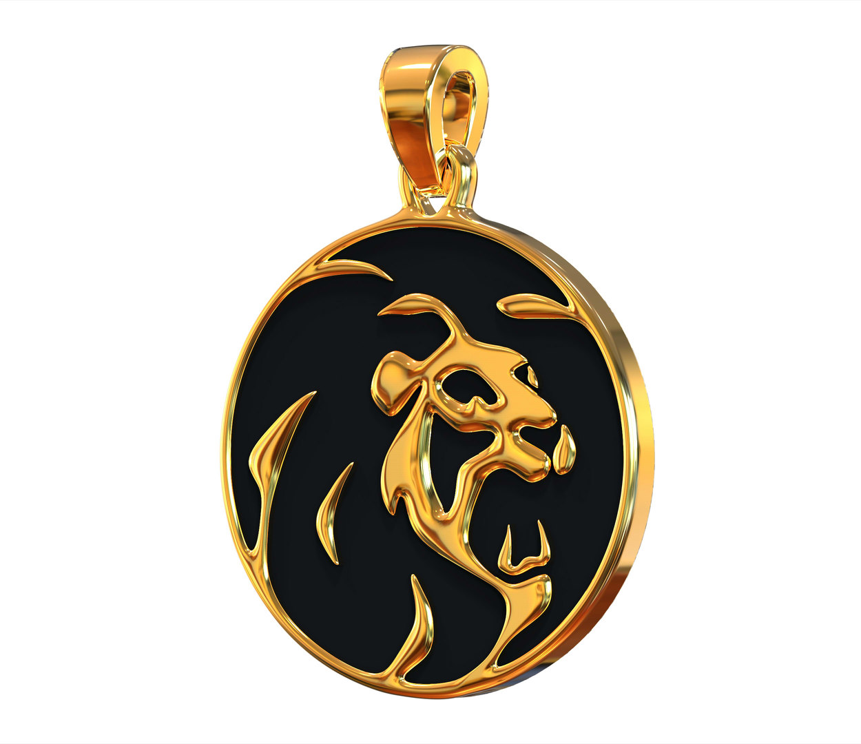 Mgm logo pendant 3D model - TurboSquid 1536216