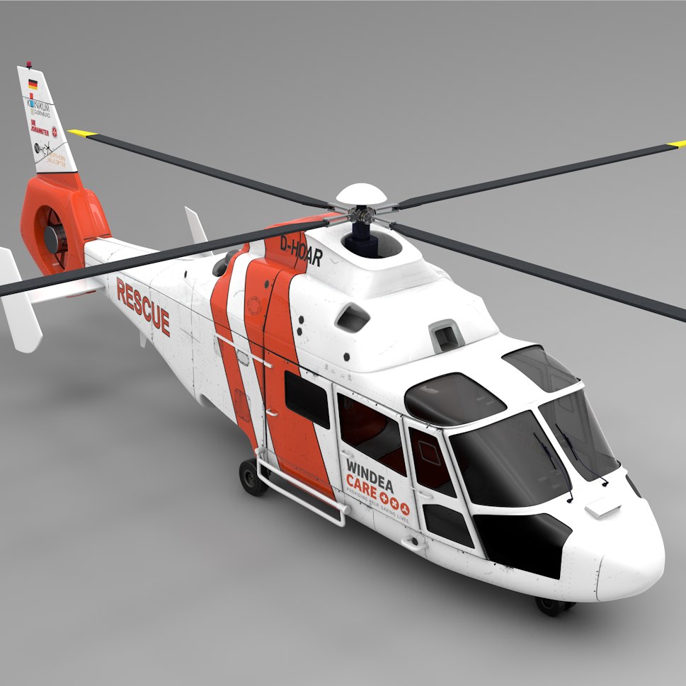 3D model northern helicopter nhc rescue - TurboSquid 1536307