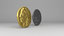 Coin v1 3D model - TurboSquid 1536309
