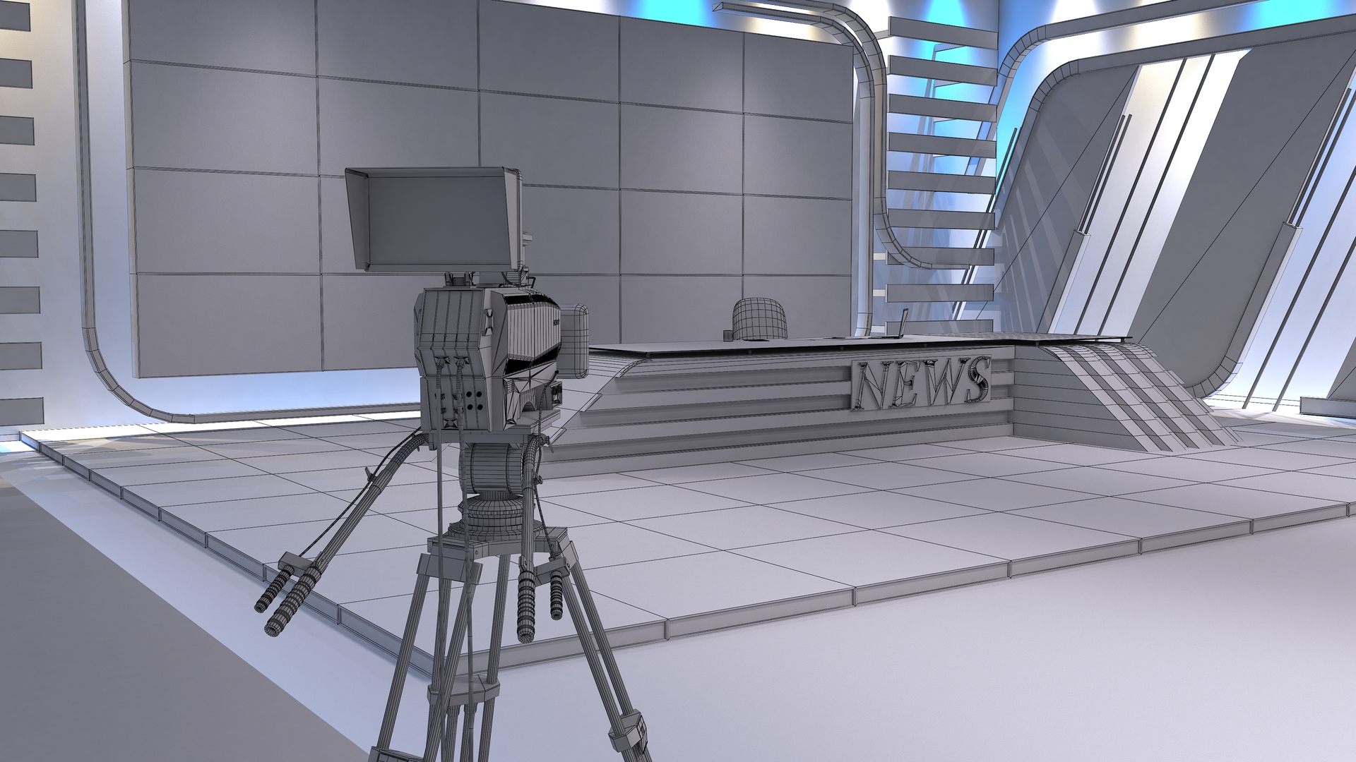 Vr studio set 3D - TurboSquid 1536442