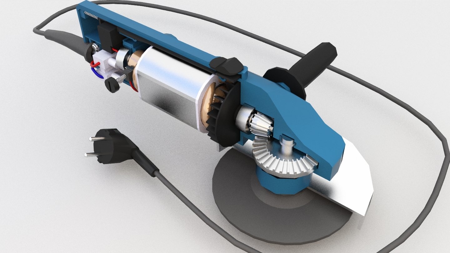 3D grinder angle - TurboSquid 1527247