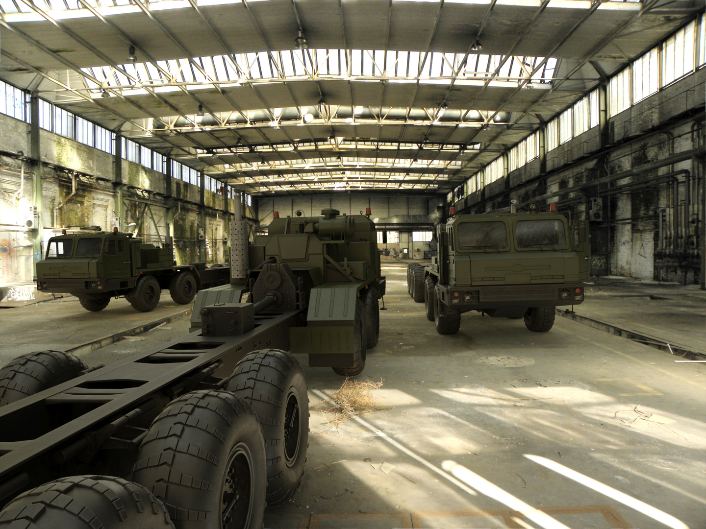 BAZ-69096 -10x10 Rosyjska ciężarówka wojskowa Model 3D - TurboSquid 1536912