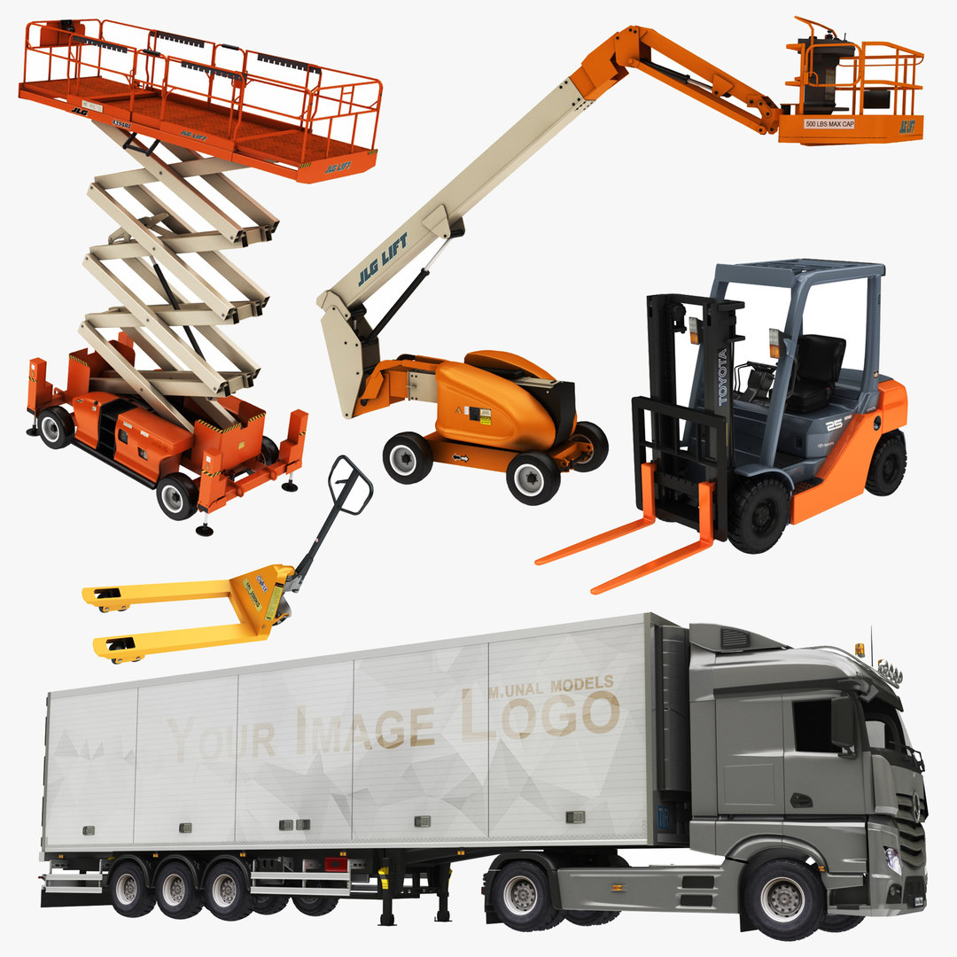 Warehouse vehicle truck 3D model - TurboSquid 1536702