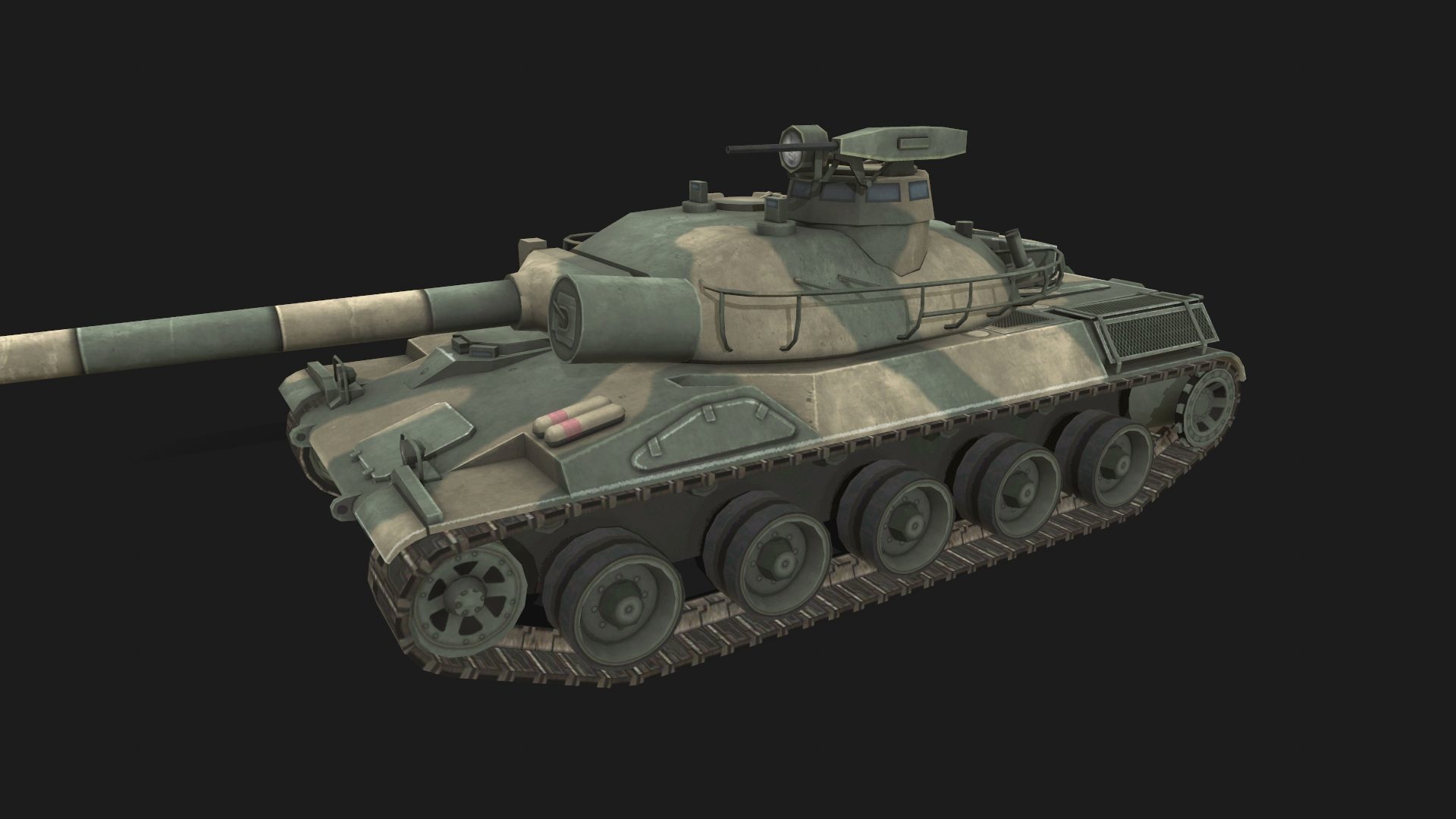 3D модель Танк AMX 30B - TurboSquid 1536722