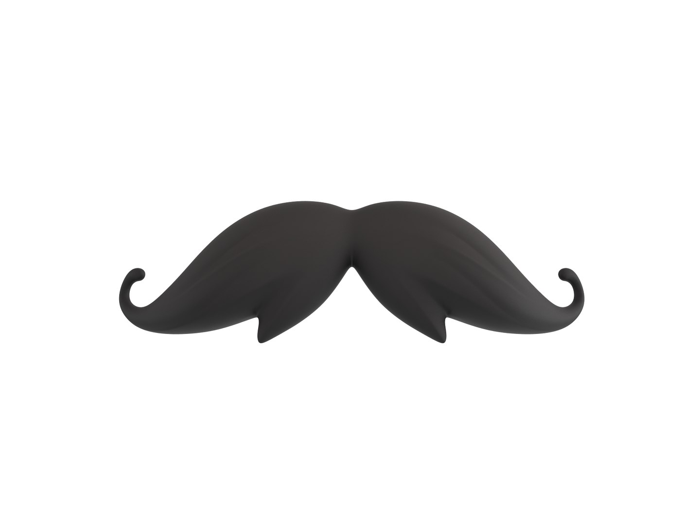 Mustache hair 3D model - TurboSquid 1536980