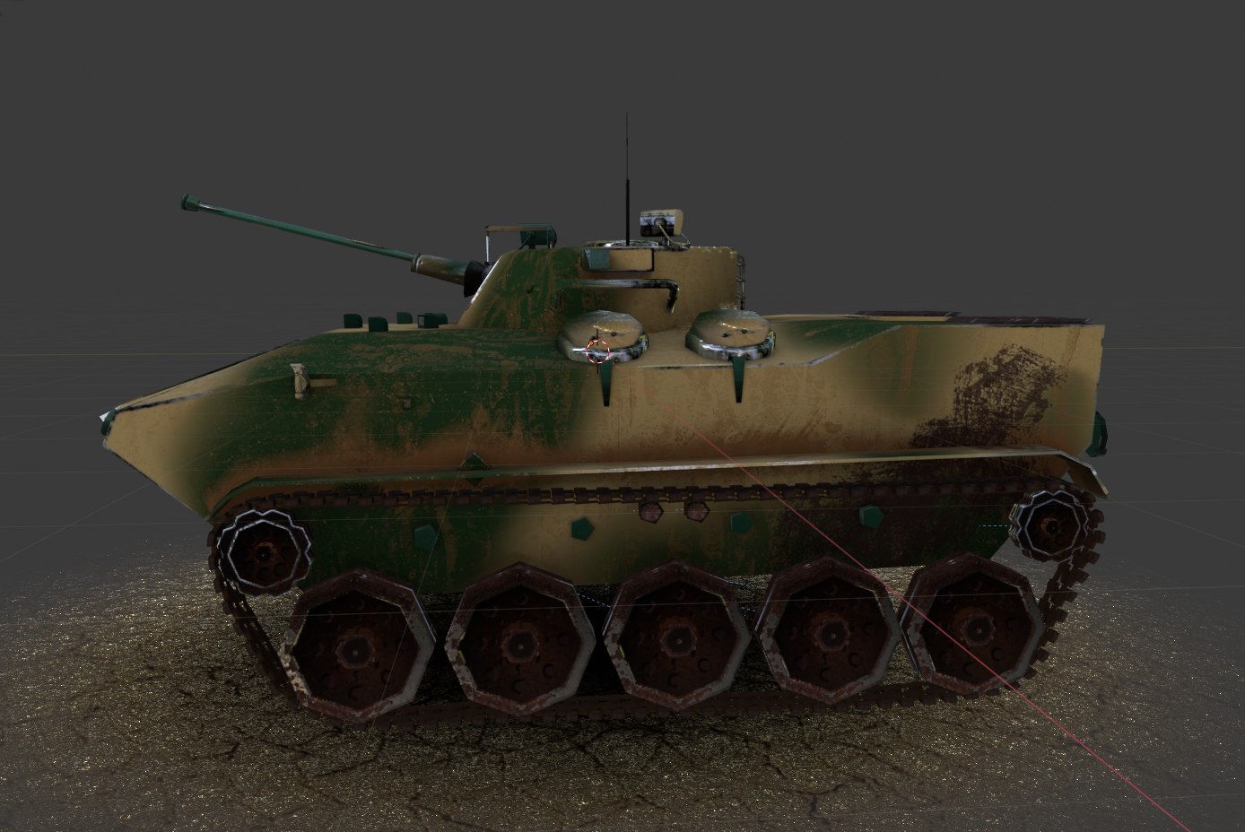 3D tank bmd-4m model - TurboSquid 1537246