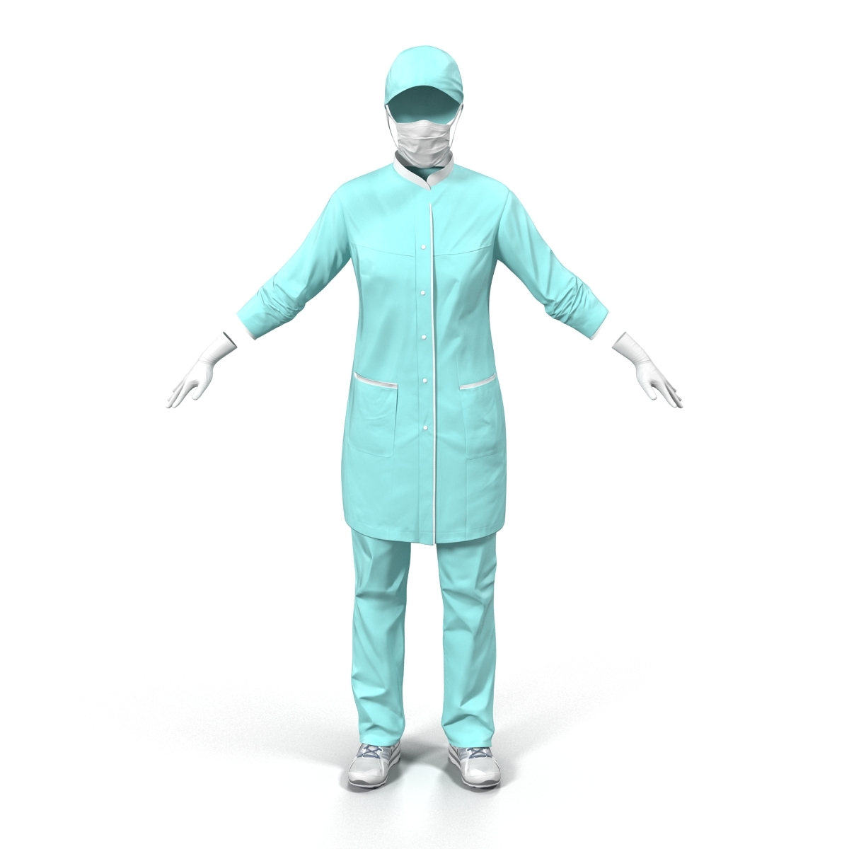 Doctors protection 3D model - TurboSquid 1537543