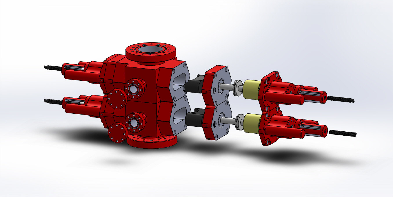 3D bop blowout preventer - TurboSquid 1537491