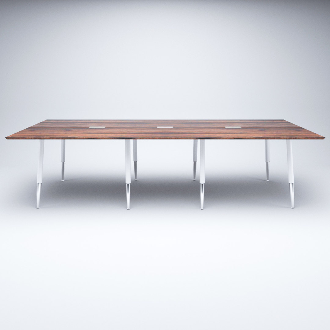 Meeting table 3D model - TurboSquid 1538441