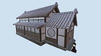 Traditional japanese house 3D model - TurboSquid 1543773