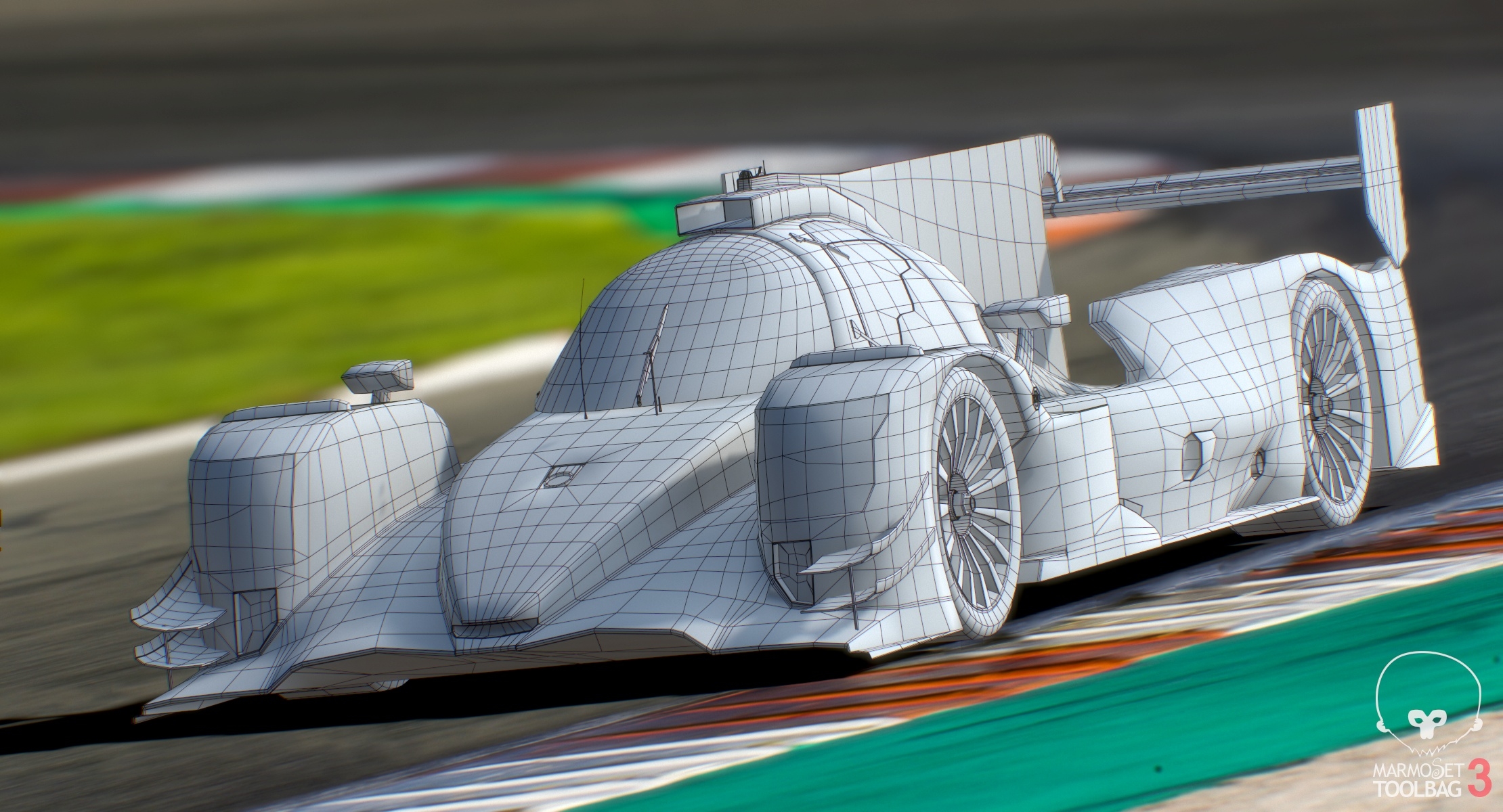 United autosports wec lmp2 3D model - TurboSquid 1508970