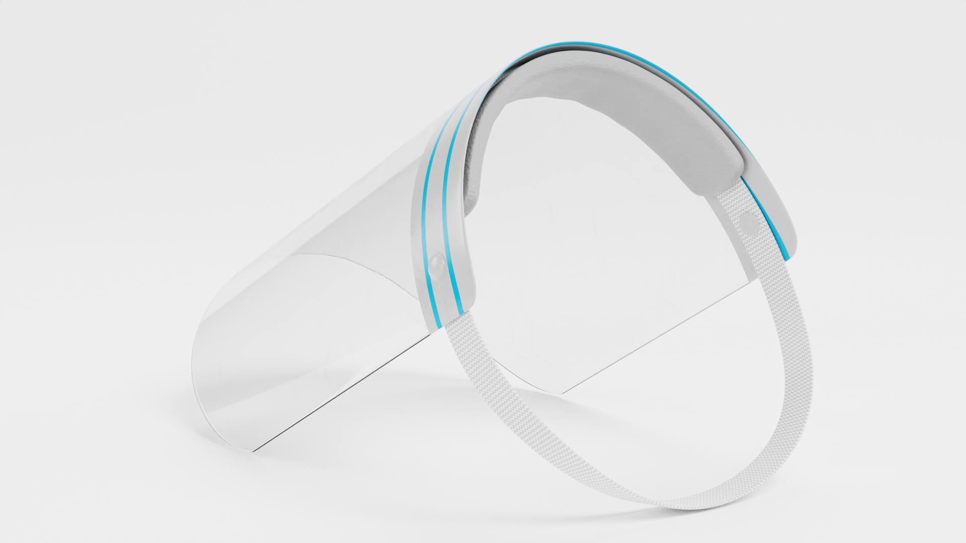 Face shield 3D - TurboSquid 1537724