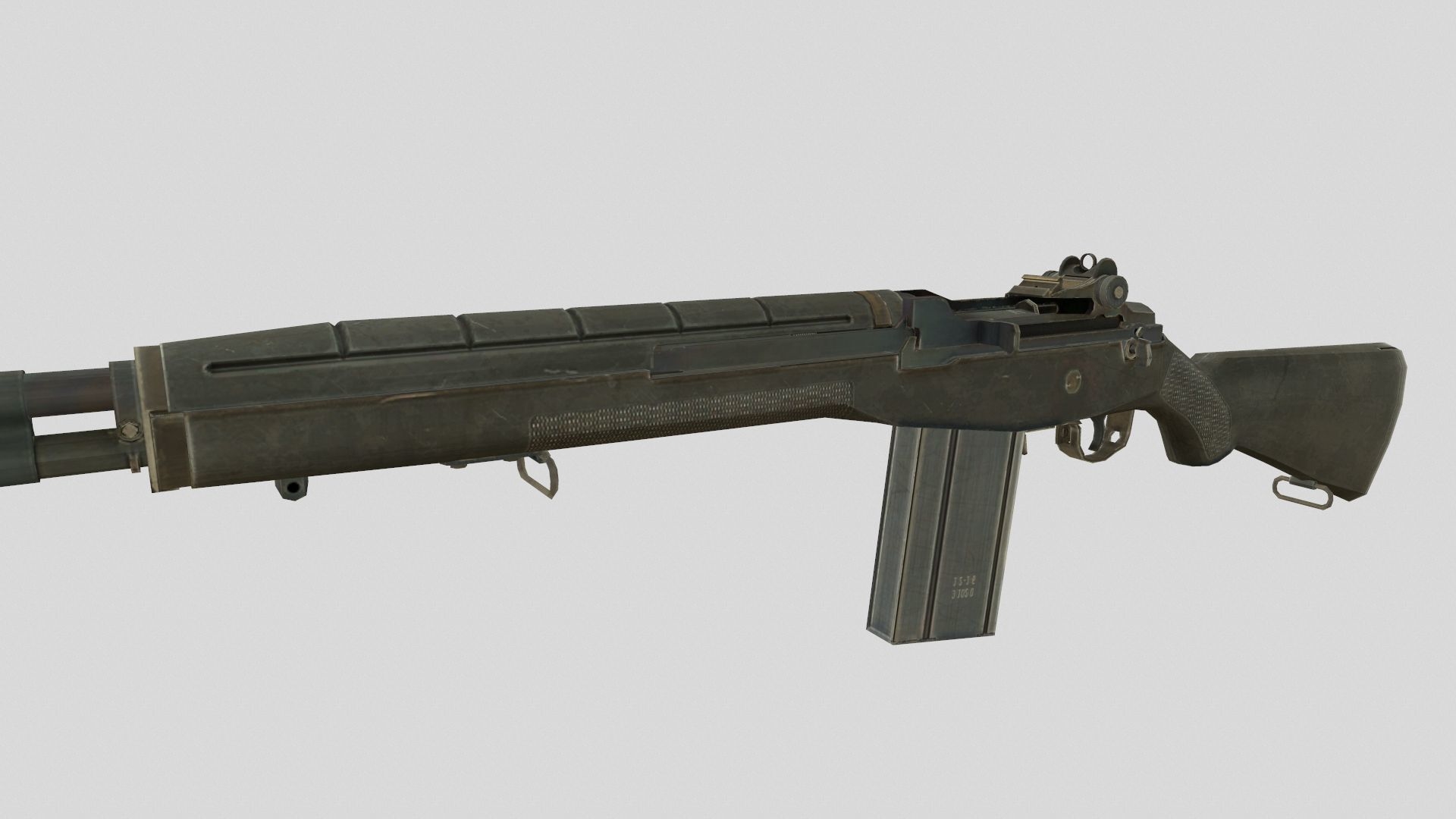 Gun weapon 3D model - TurboSquid 1537716