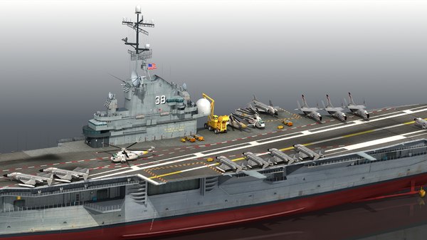Uss shangri-la cvs 38 3D model - TurboSquid 1537774