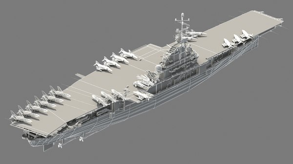 Uss shangri-la cvs 38 3D model - TurboSquid 1537756
