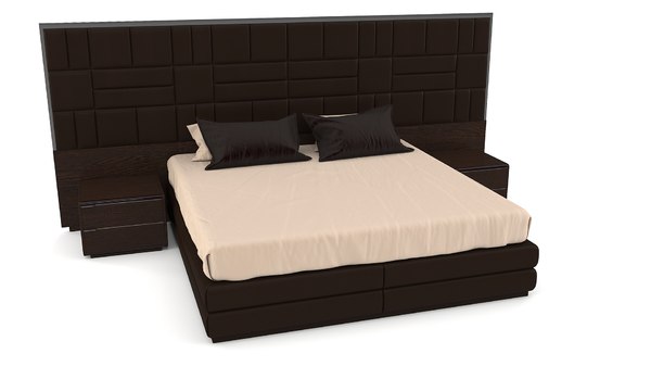 Bed smania caesar 3D model - TurboSquid 1537972
