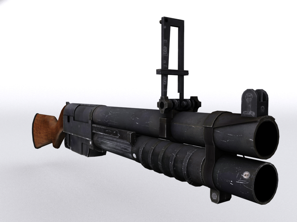 China grenade launcher m79 model - TurboSquid 1538028