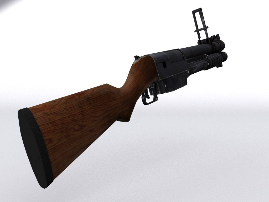 China grenade launcher m79 model - TurboSquid 1538028