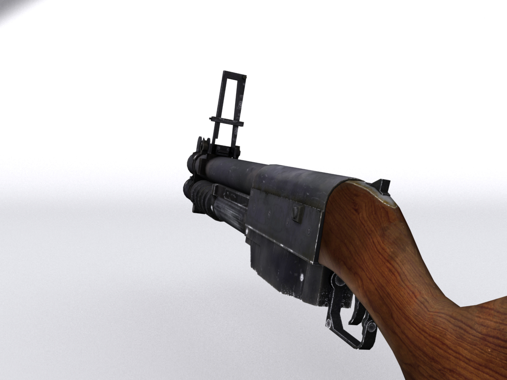 China grenade launcher m79 model - TurboSquid 1538028