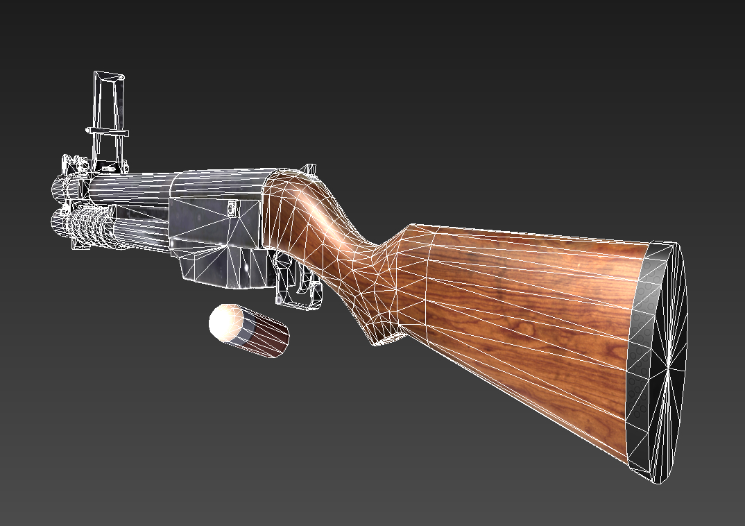 China grenade launcher m79 model - TurboSquid 1538028