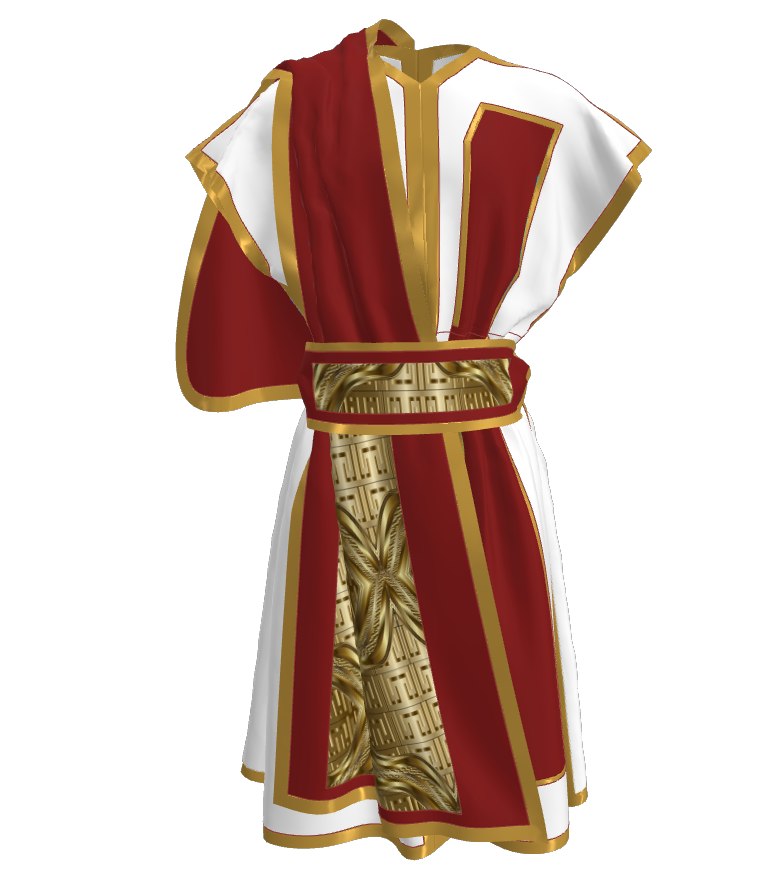Clothes tunics ancient roman 3D model - TurboSquid 1538032