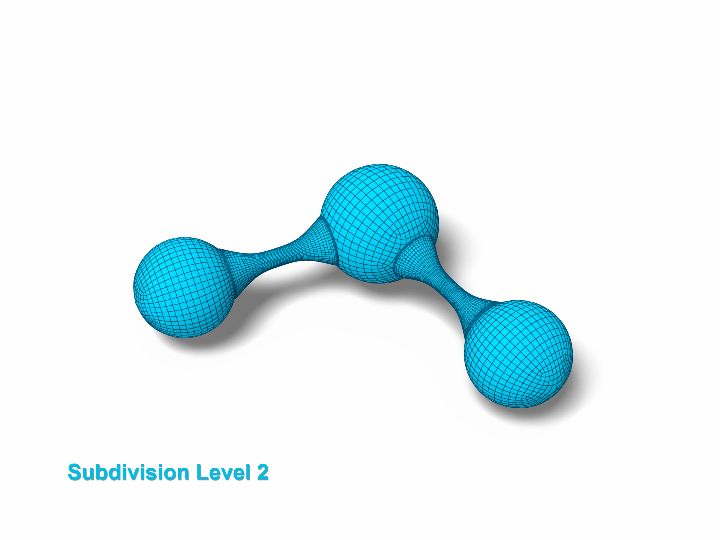 Water molecule h2o modeled 3D model - TurboSquid 1538059