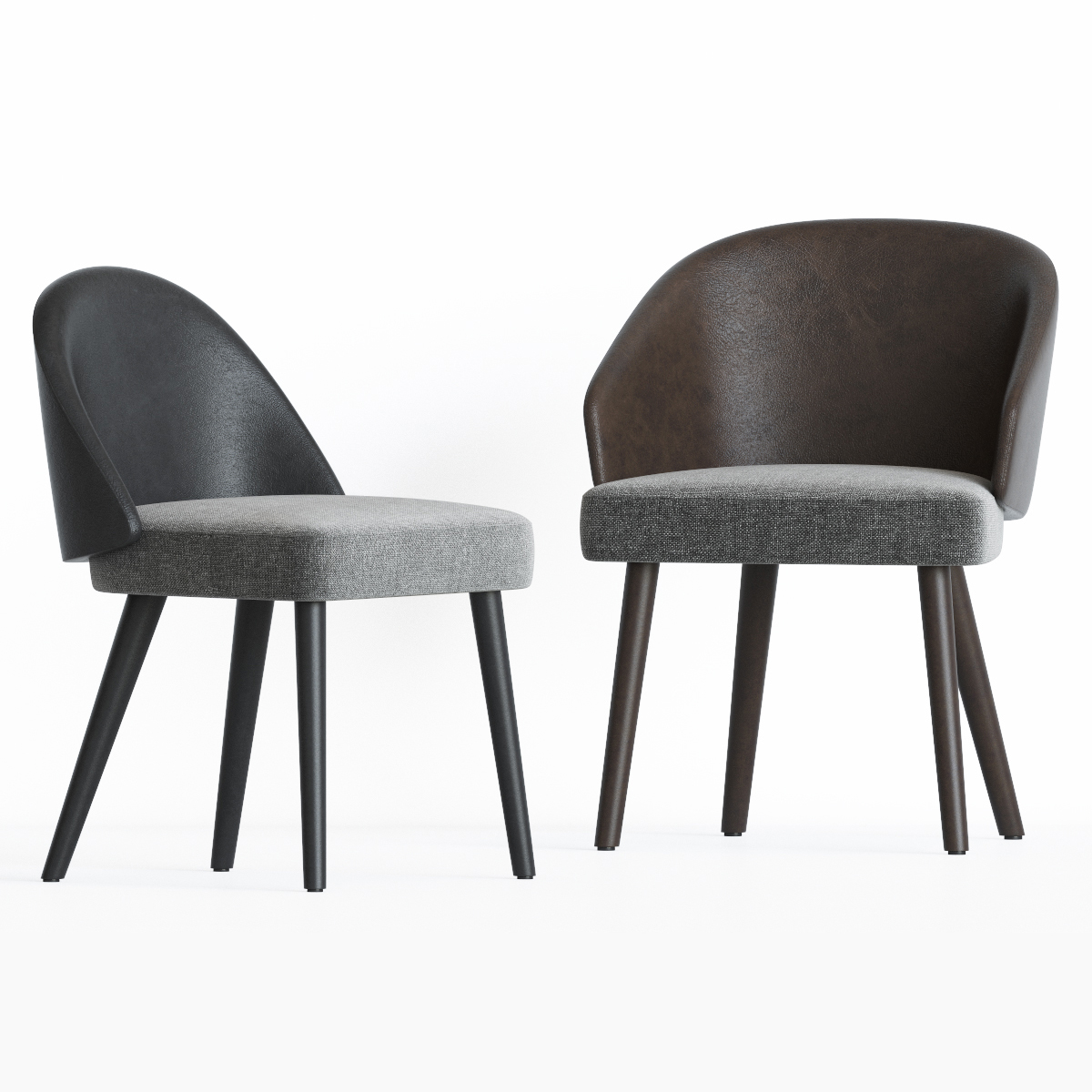 Minotti Lawson Dining Chair Set 3D-Modell - TurboSquid 1538148