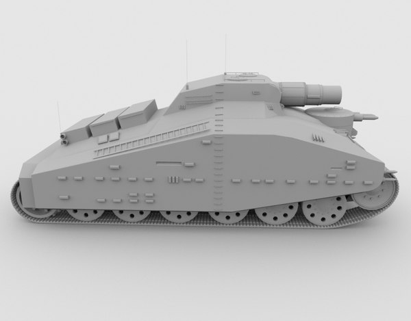 Uber tank 3D model - TurboSquid 1538226