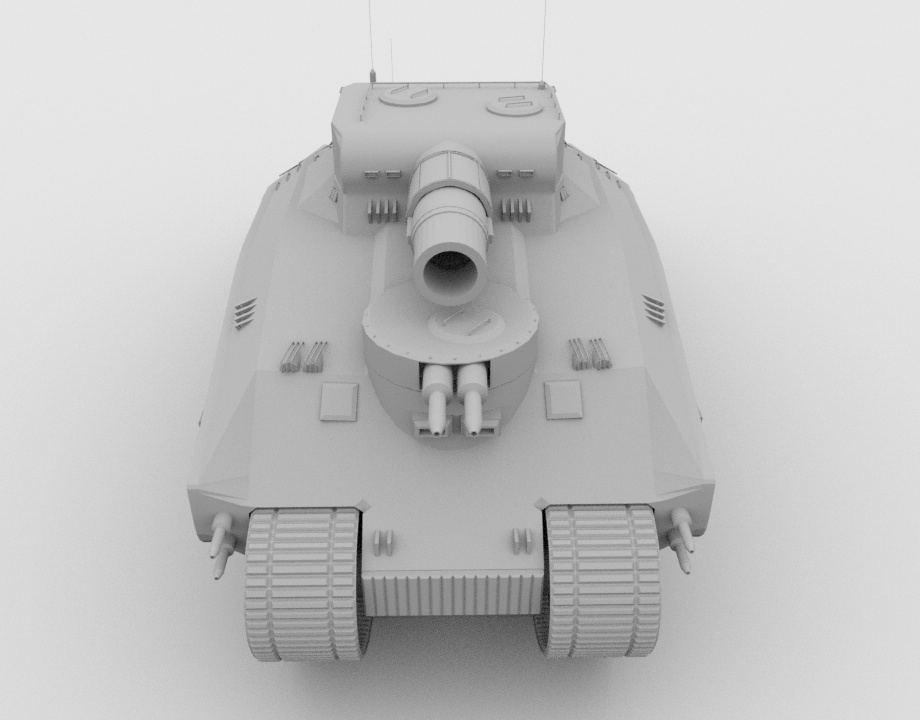 Uber tank 3D model - TurboSquid 1538226