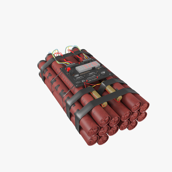 3D digital dynamit - TurboSquid 1538534