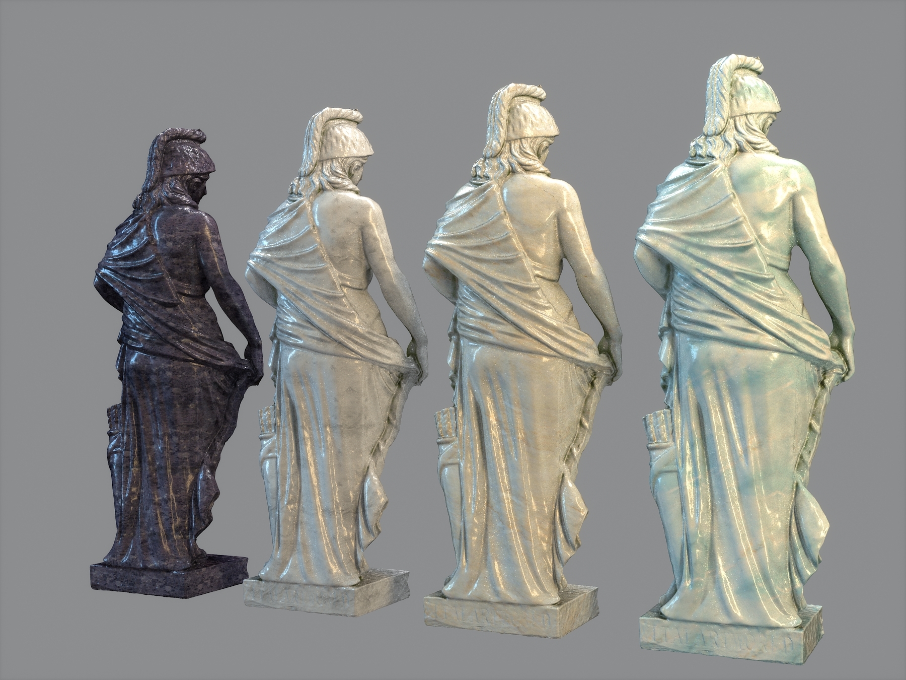 Classic marble sculpture model - TurboSquid 1538584
