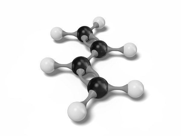 3D Butadiene Molecular model C4H6 3D 모델 - TurboSquid 1538643