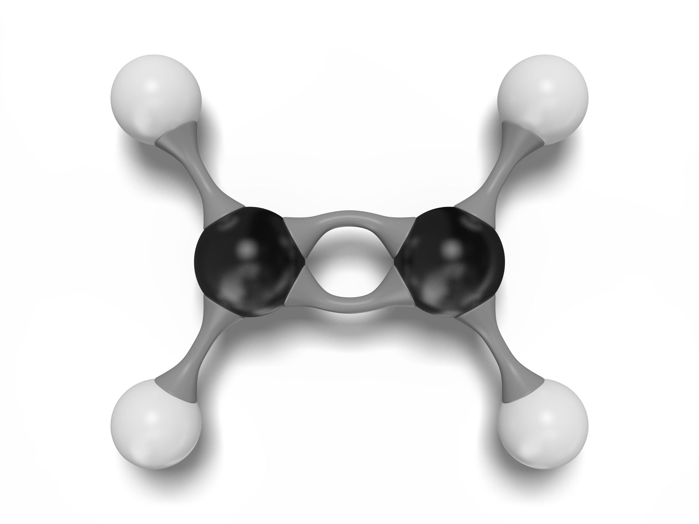 Ethylen Molekülmodell C2H4 3D-Modell - TurboSquid 1538077