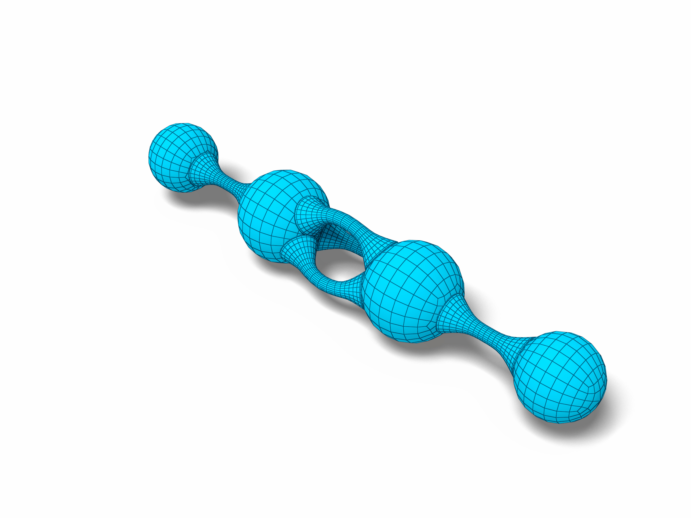 Acetylene molecule c2h2 modeled 3D - TurboSquid 1538066