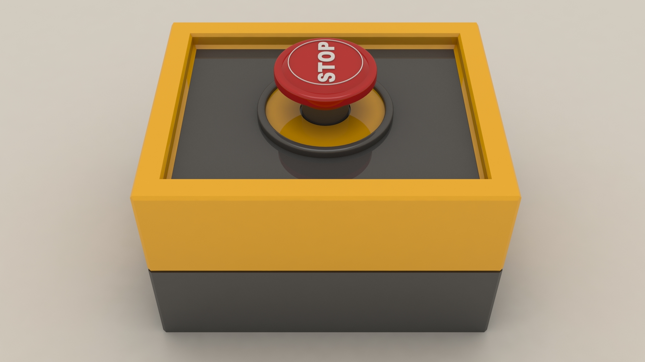3D emergency panic button model - TurboSquid 1538748