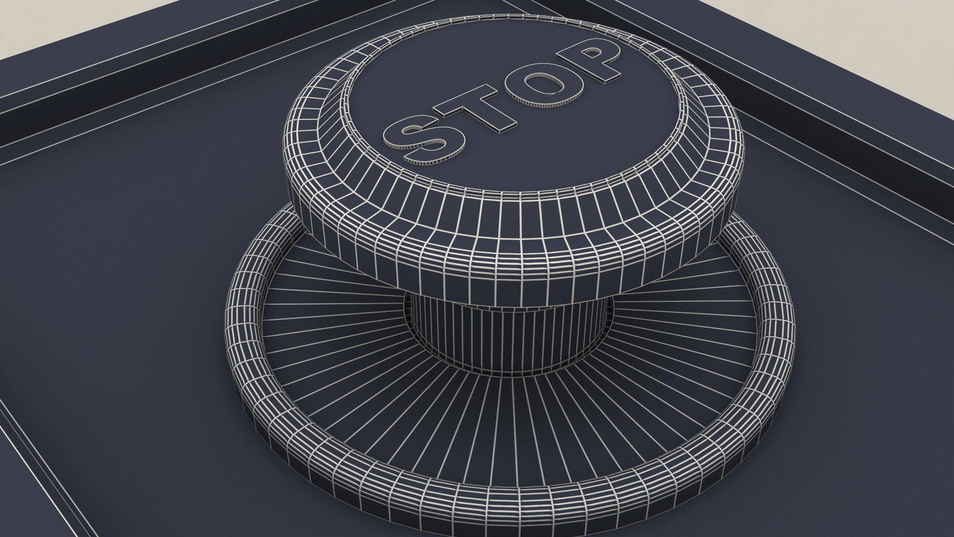 3D emergency panic button model - TurboSquid 1538748