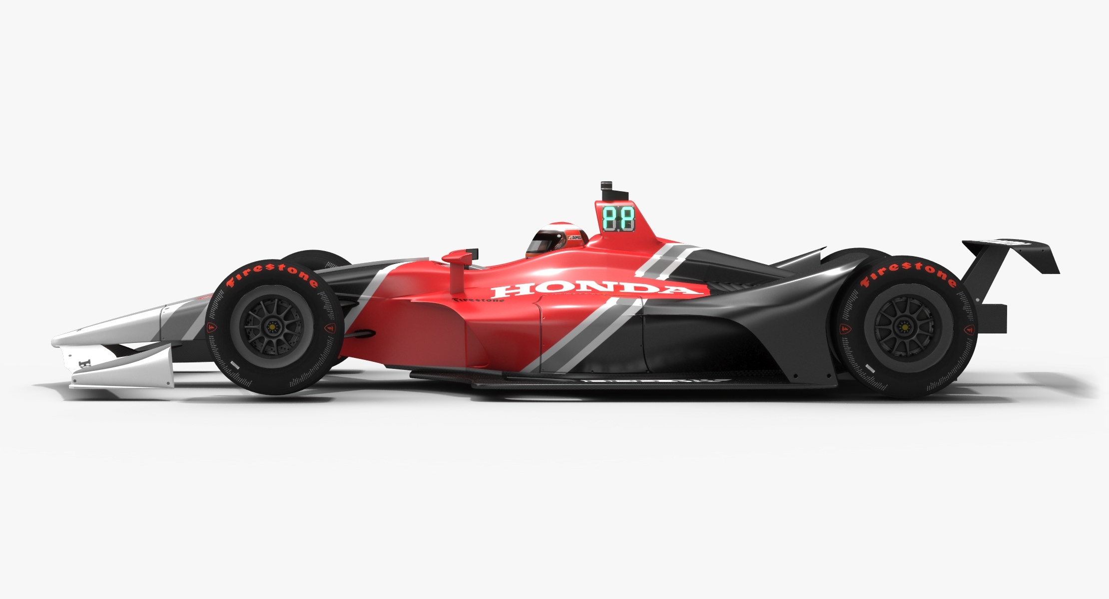 Generic indycar honda season 3D model - TurboSquid 1190558