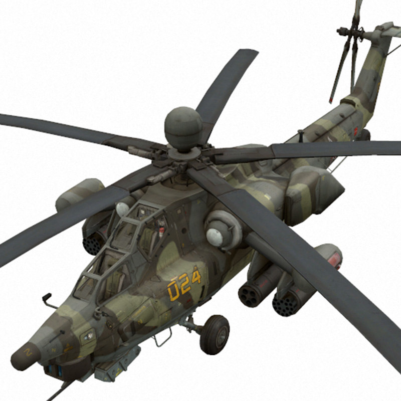 3D mi-28 russian attack model - TurboSquid 1538902