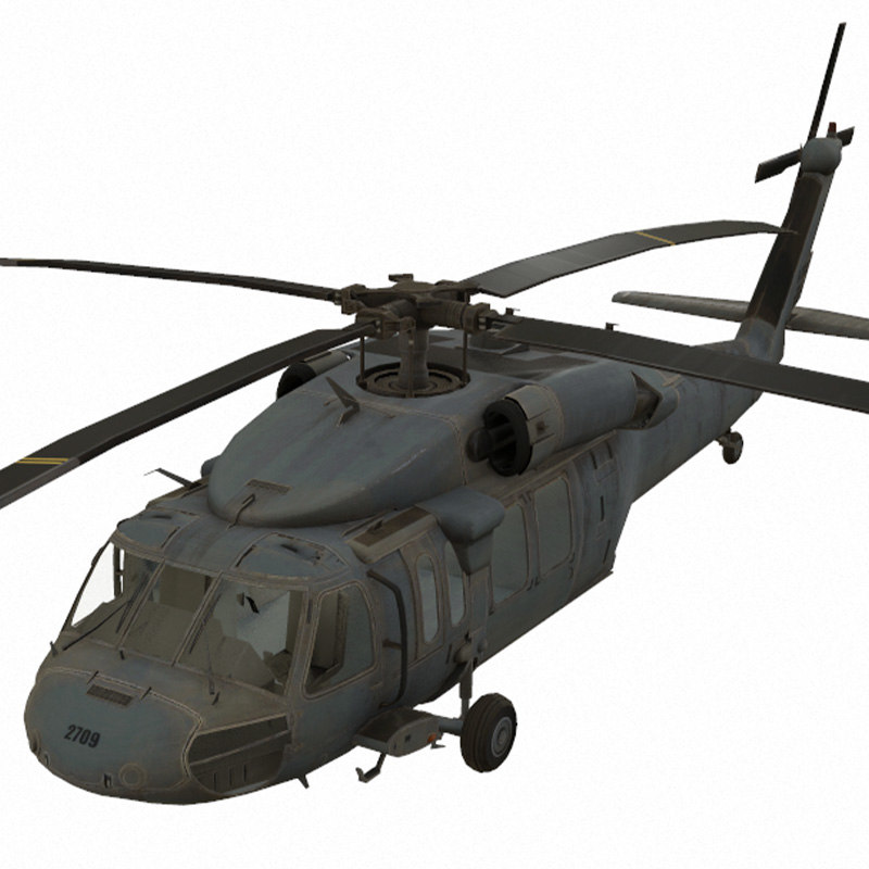 3D sikorsky uh-60 black hawk model - TurboSquid 1538939