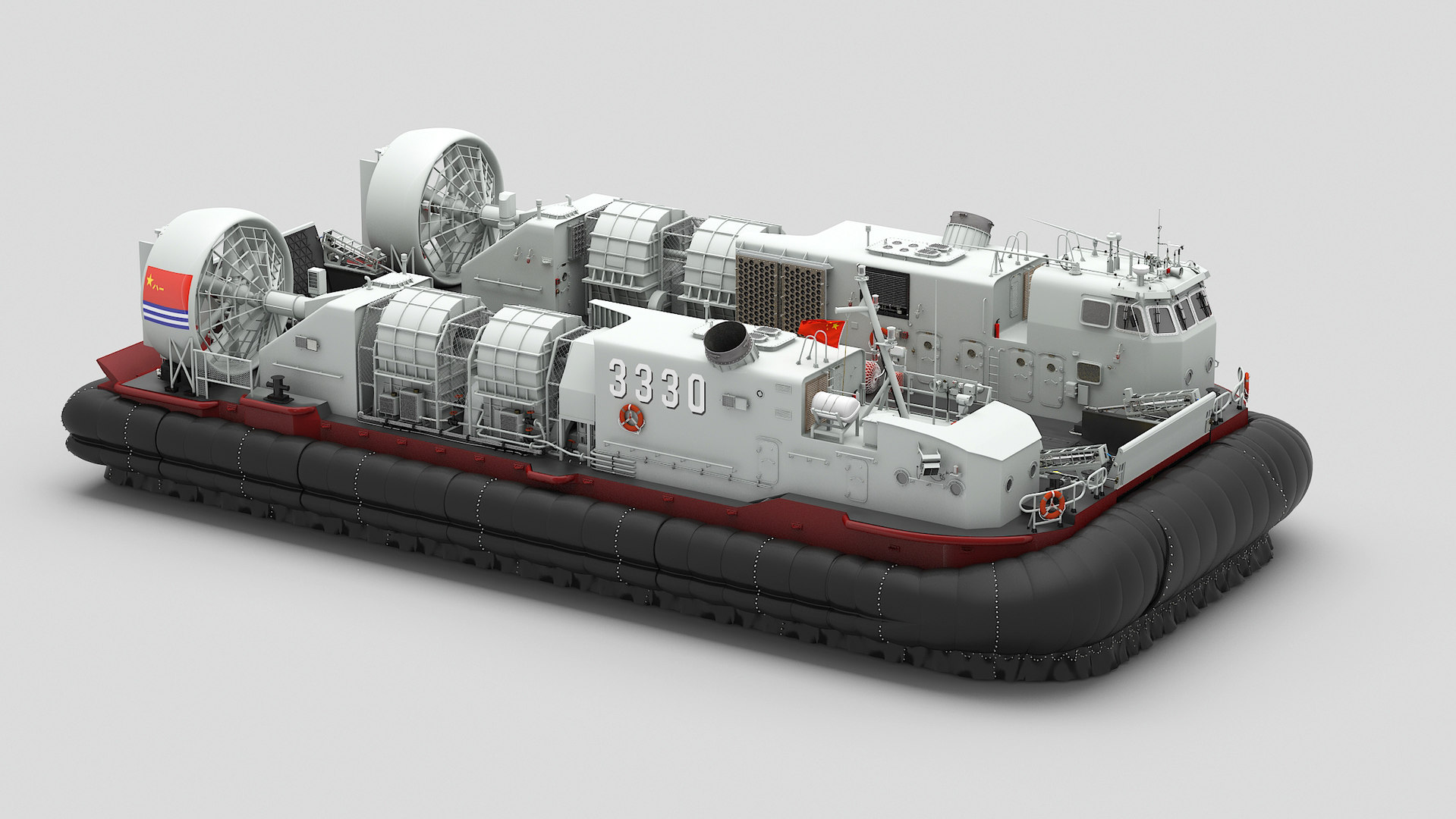 3D chinese lcac landing craft model - TurboSquid 1539078