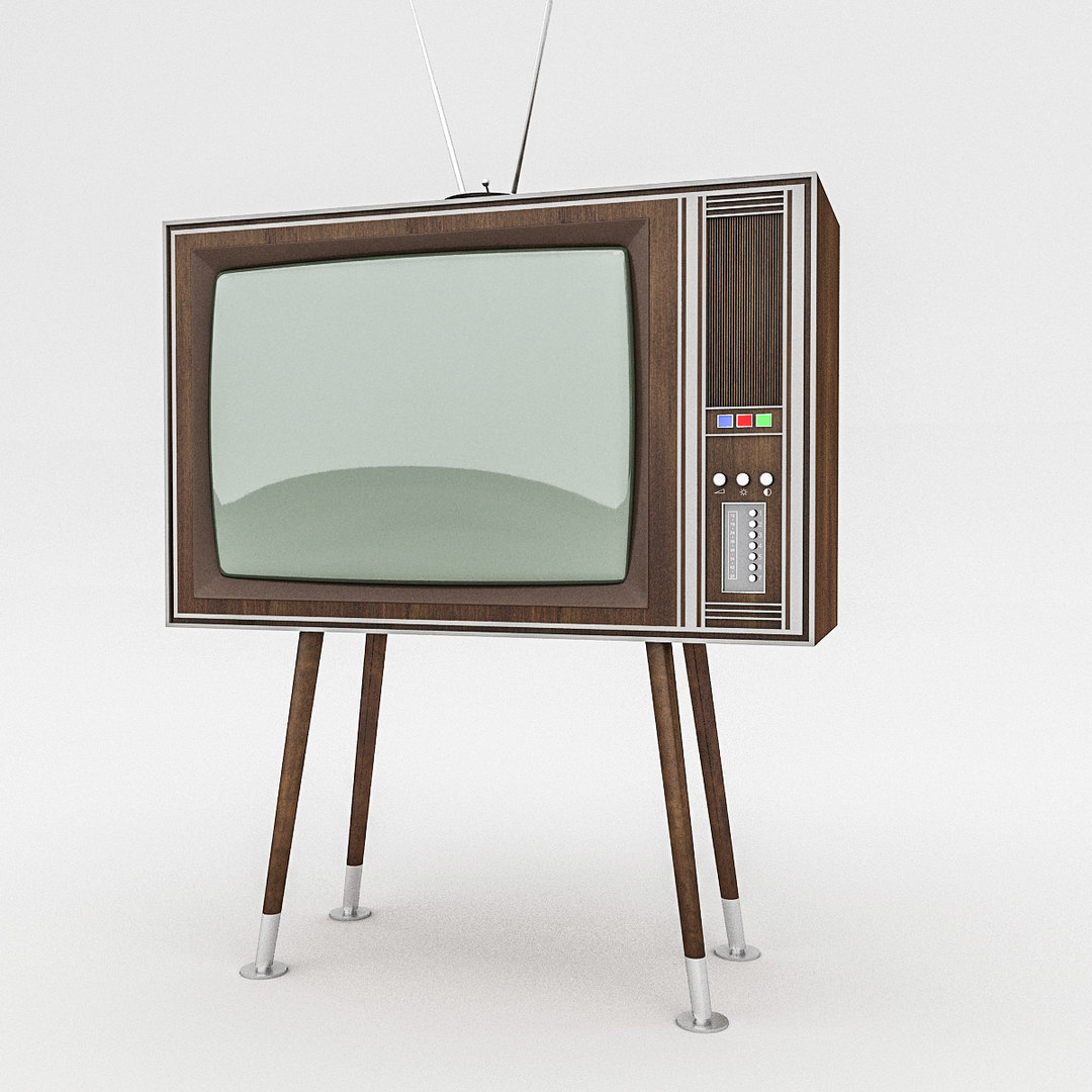 3D retro tv model - TurboSquid 1539238