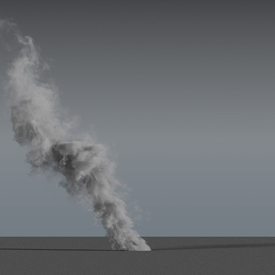 Smoke rising 03 3D model - TurboSquid 1538677