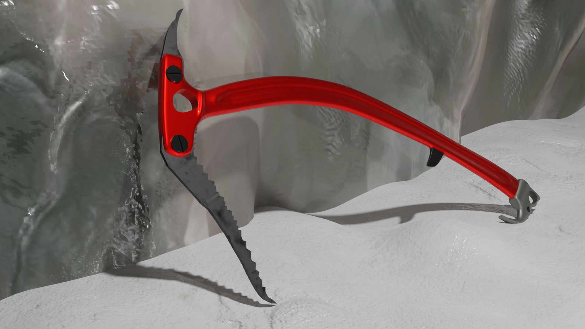 Ice pickaxe 3D model - TurboSquid 1539285