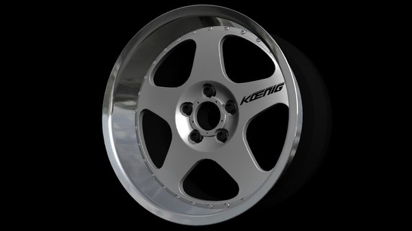 Koenig rim 3D model - TurboSquid 1539373