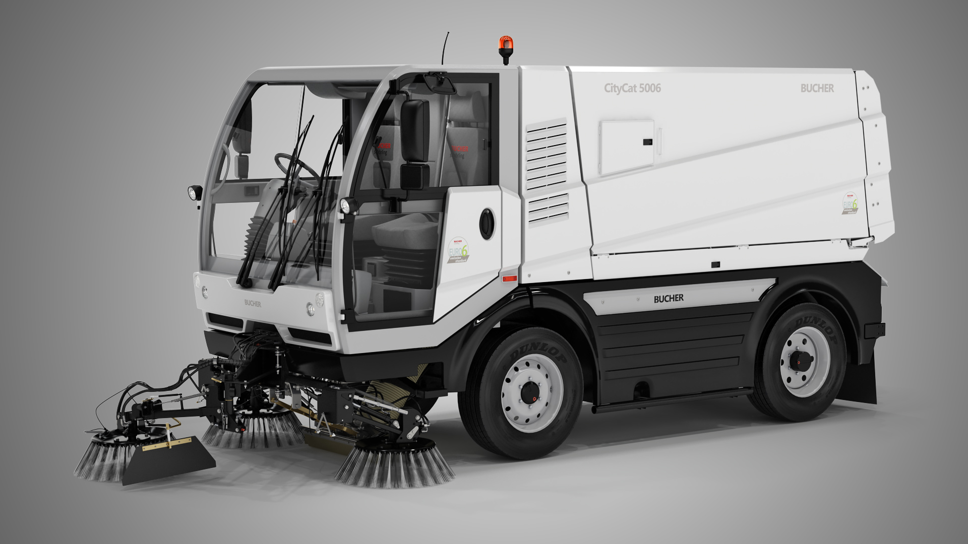 3D bucher citycat 5006 model - TurboSquid 1539394