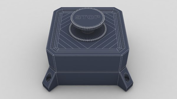 Emergency panic button 3D model - TurboSquid 1539456